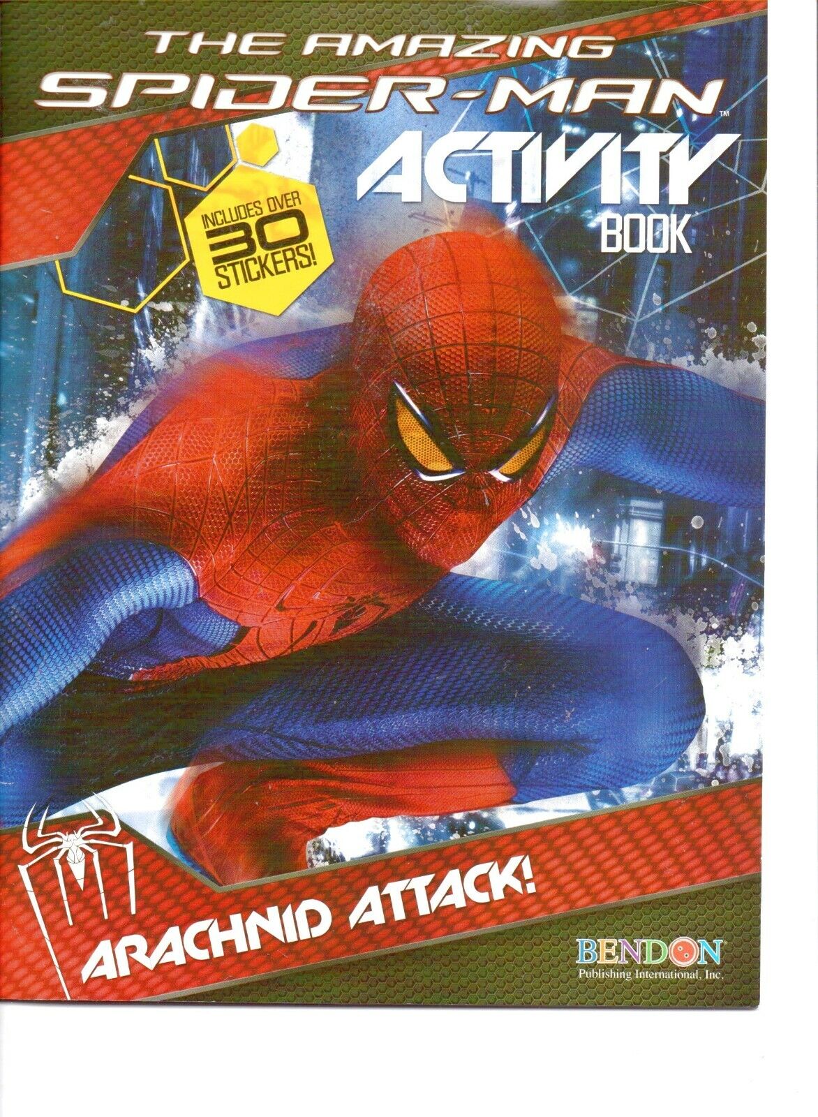 The Amazing Spider-Man Activity Book: Arachnid Attack Includes Over 30 ...