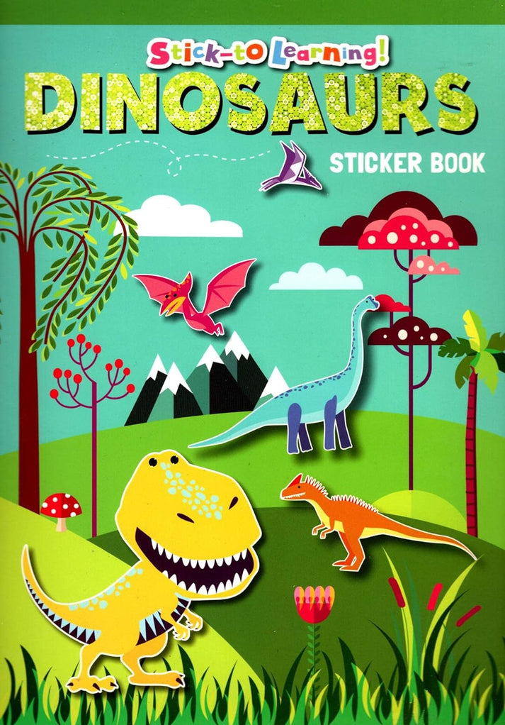 Stick-to Learning - Dinosaurs - Sticker Book – Pelican Industrial