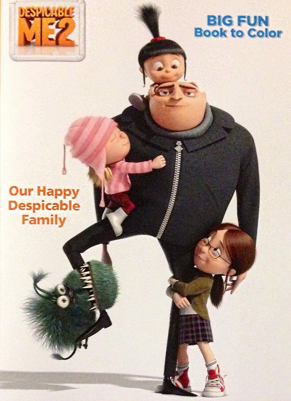 Despicable Me 2 Coloring & Activity Book Our Happy Despicable Family ...