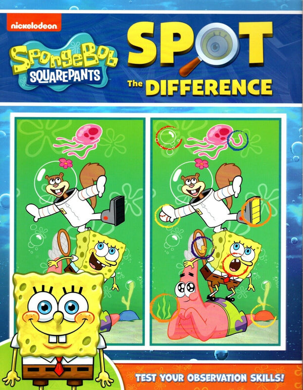 SpongeBob Squarepants - Spot the Difference - Test Your Observation Sk ...