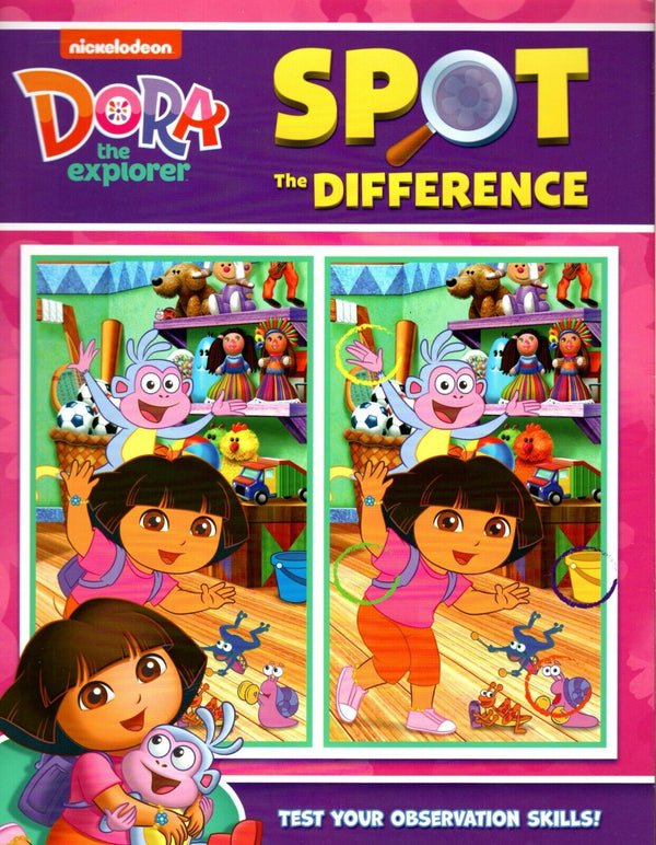 Dora the Explorer - Spot the Difference - Test Your Observation Skills ...