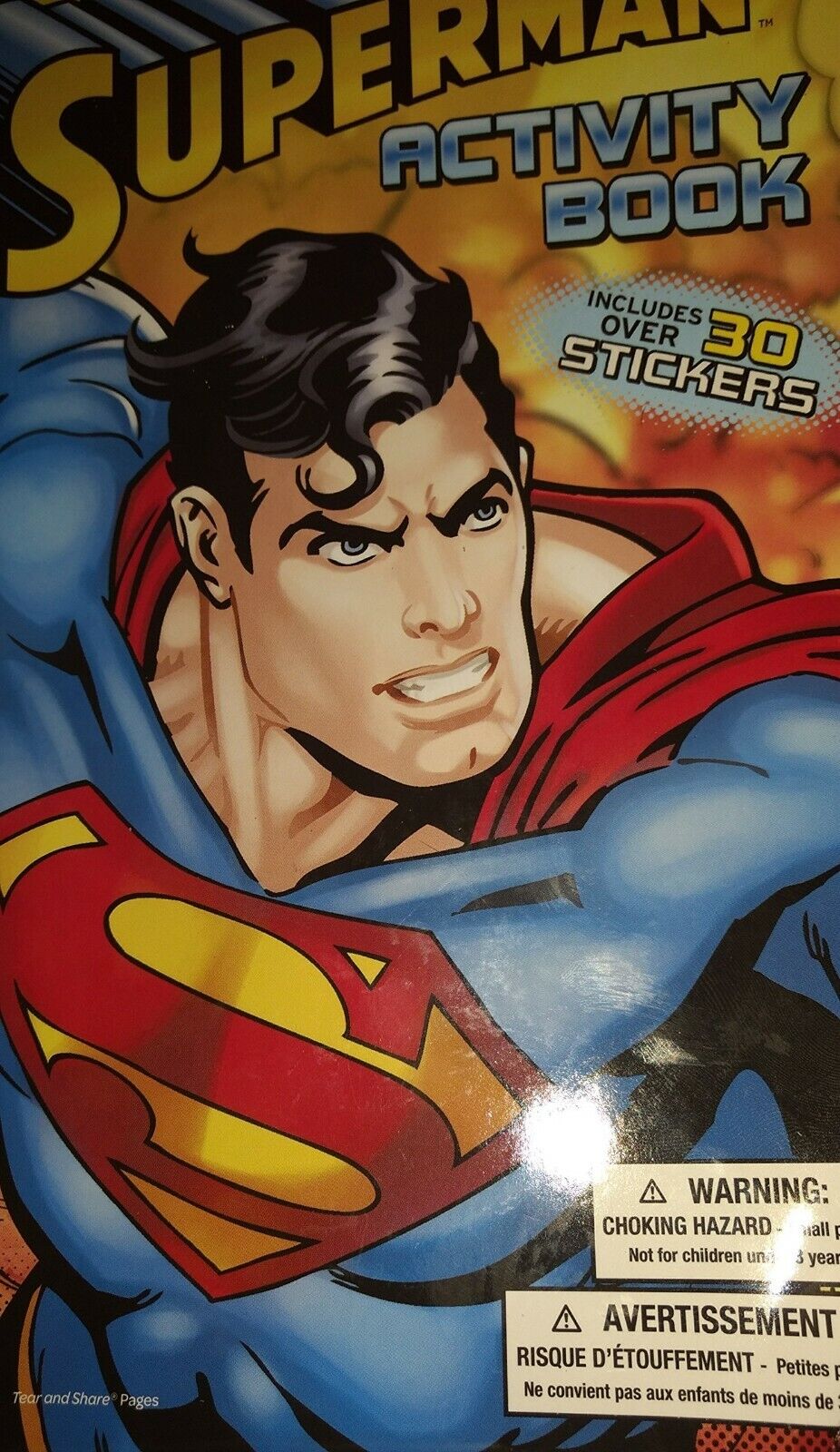 Superman Activity Book (Includes Over 30 Stickers) – Pelican Industrial