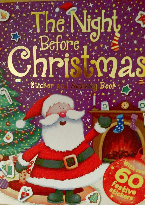 The Night Before Christmas Sticker & Activity Book – Pelican Industrial