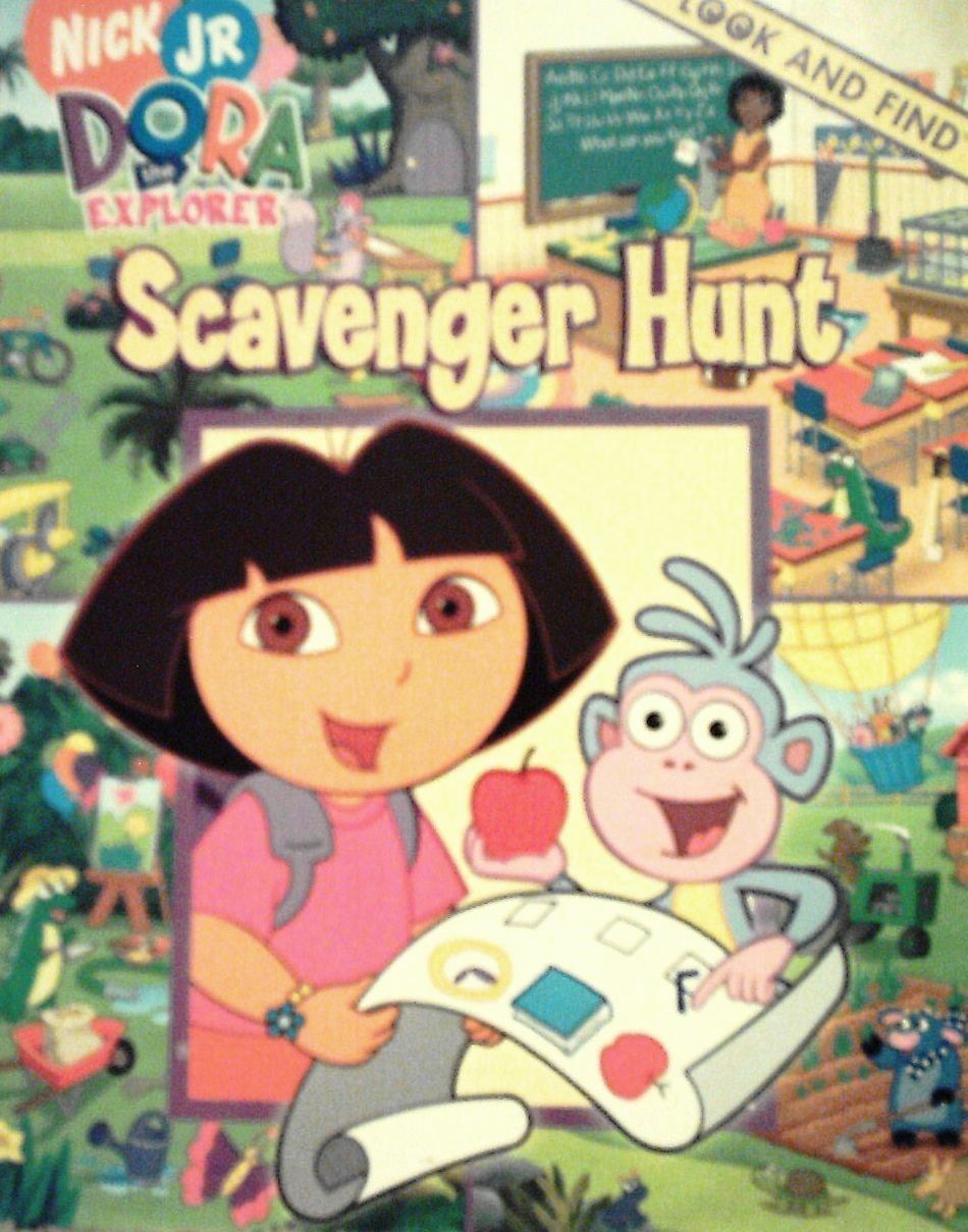 Dora the Explorer Scavenger Hunt (Look and Find) Children Book ...