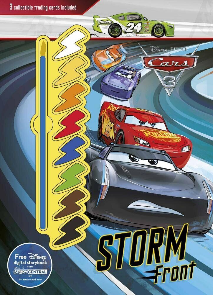 Disney Pixar Cars 3 Storm Front: 3 Collectible Trading Cards Included ...