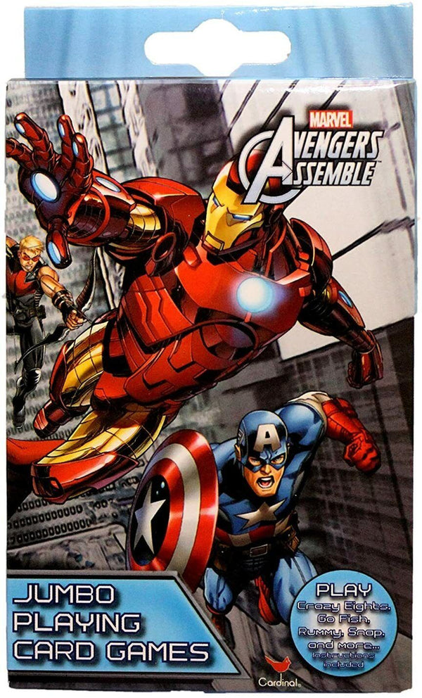 Marvel Avengers Assemble Jumbo Playing Card Games – Pelican Industrial