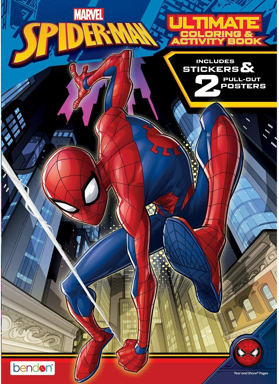 Marvel Bendon Spider-Man Activity Book – Pelican Industrial